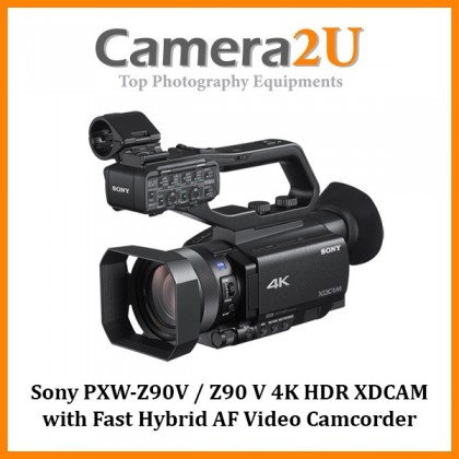 Sony PXW-Z90V / Z90 V 4K HDR XDCAM with Fast Hybrid AF Video Camcorder ...