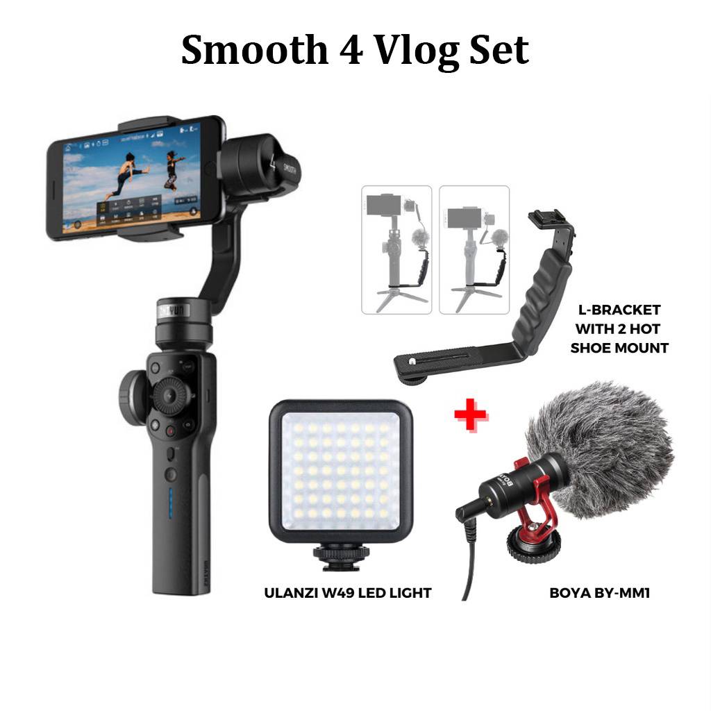 Zhiyun Smooth 4 Smooth Q3 Smooth 5 Smooth X2 Smooth Xs 3 Axis