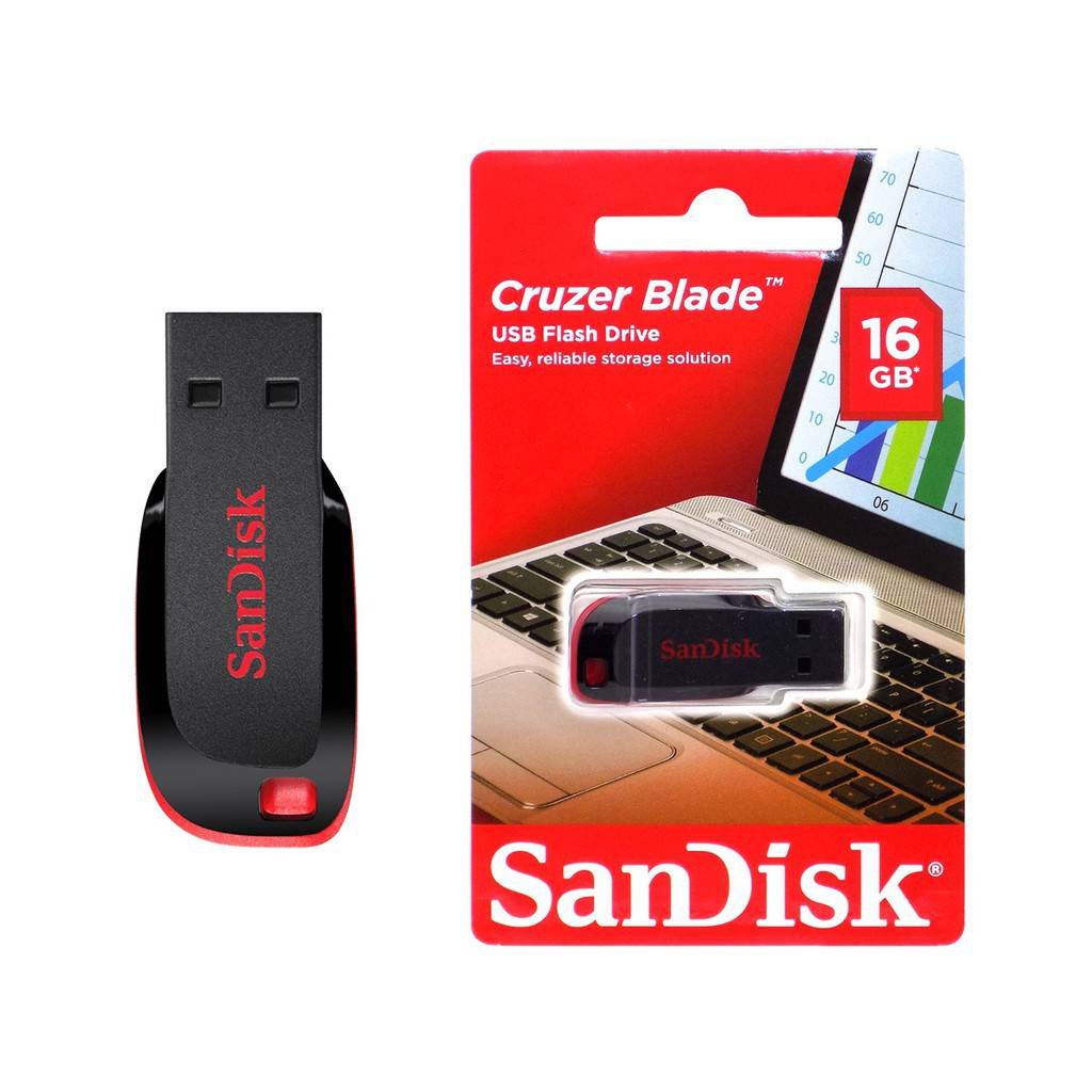 Sandisk Cruzer Blade CZ50 USB 2.0 Flash Drive-8GB/16GB/32GB/64GB/128GB Sandisk Cruzer Blade CZ50 USB 2.0 Flash Drive-8GB/16GB/32GB/64GB/128GB