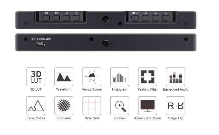 Feelworld T7 Plus 7 3d Lut On Camera Field Monitor With 4k Hdmi Input