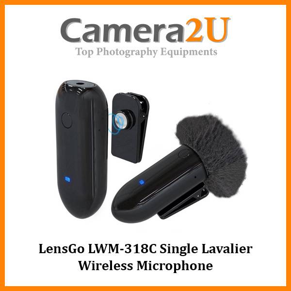 LensGo LWM-318C Single Lavalier Wireless Microphone | Camera2u Malaysia ...