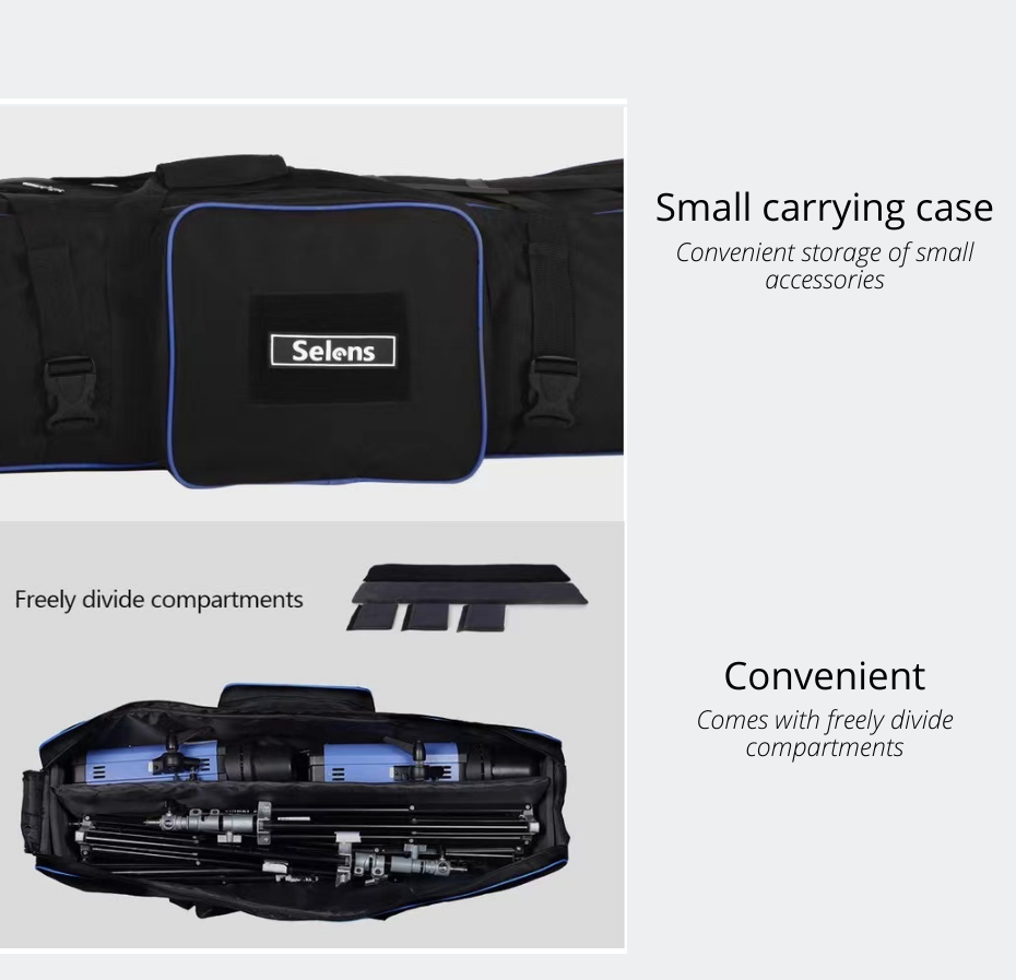 Selens 75cm Durable Studio Light Padded Zipper Carrying Bag | Camera2u ...