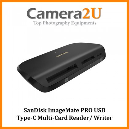 SanDisk ImageMate PRO USB Type-C Multi-Card Reader/ Writer | Camera2u ...
