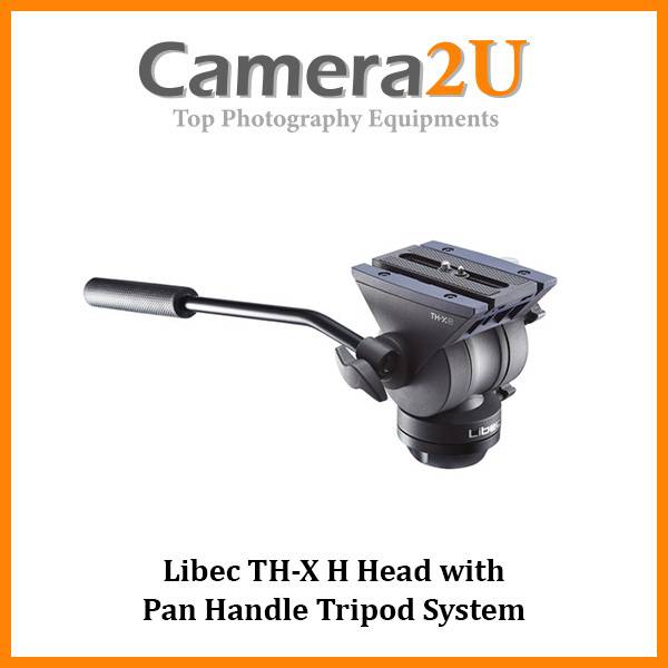 Libec TH-X H Head with Pan Handle Tripod System | Camera2u Malaysia Top Camera Equipments Store