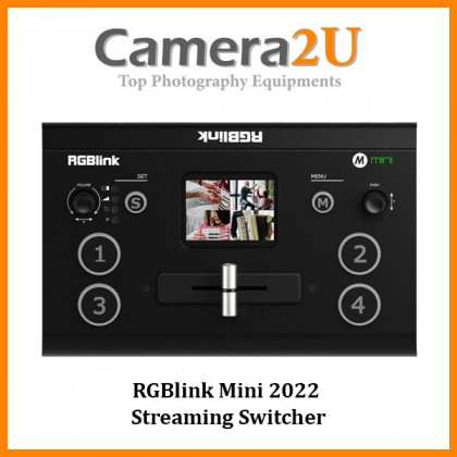 RGBlink Mini Streaming Switcher | Camera2u Malaysia Top Camera ...