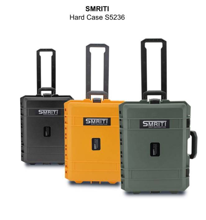 SMRITI 5236 Pull Rod Hard Case Large Big for Photography ABD Double ...