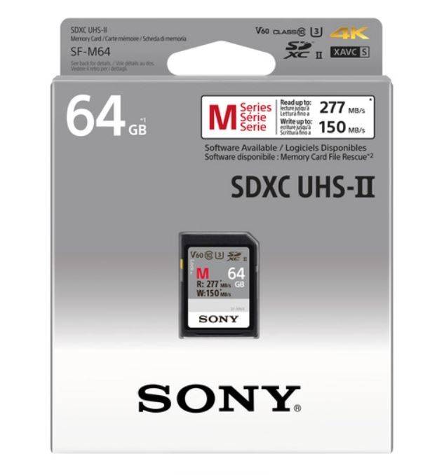 Sony 64GB SF-M/T2 UHS-II SDXC Memory Card SF-M64 | Camera2u Malaysia ...