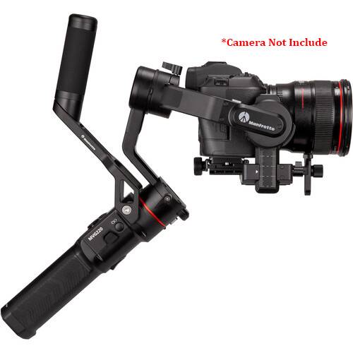 Manfrotto MVG220 Professional 3-Axis Stabilized Handheld Gimbal 220 Kit ...