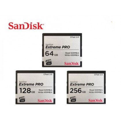 Sandisk 64GB / 128GB / 256GB Extreme Pro Cfast 2.0 Memory Card | Camera2u Malaysia Top Camera ...