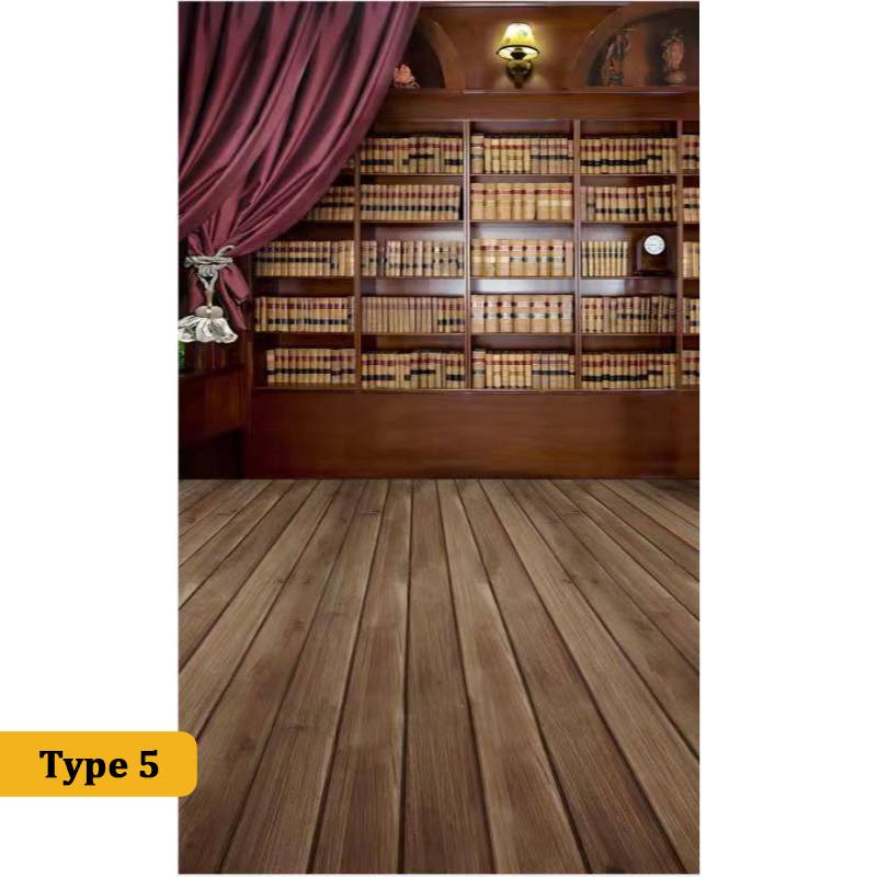 GS Bookshelf Theme Library Convo Convocation Backdrop Background 3x5m ...