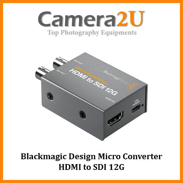 Blackmagic Design Micro Converter HDMI to SDI 12G CONVCMIC/HS12G ...
