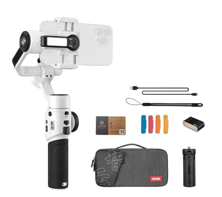 Zhiyun-Tech Smooth 5S / Smooth 5S Combo Smartphone Gimbal Stabilizer | Camera2u Malaysia Top ...