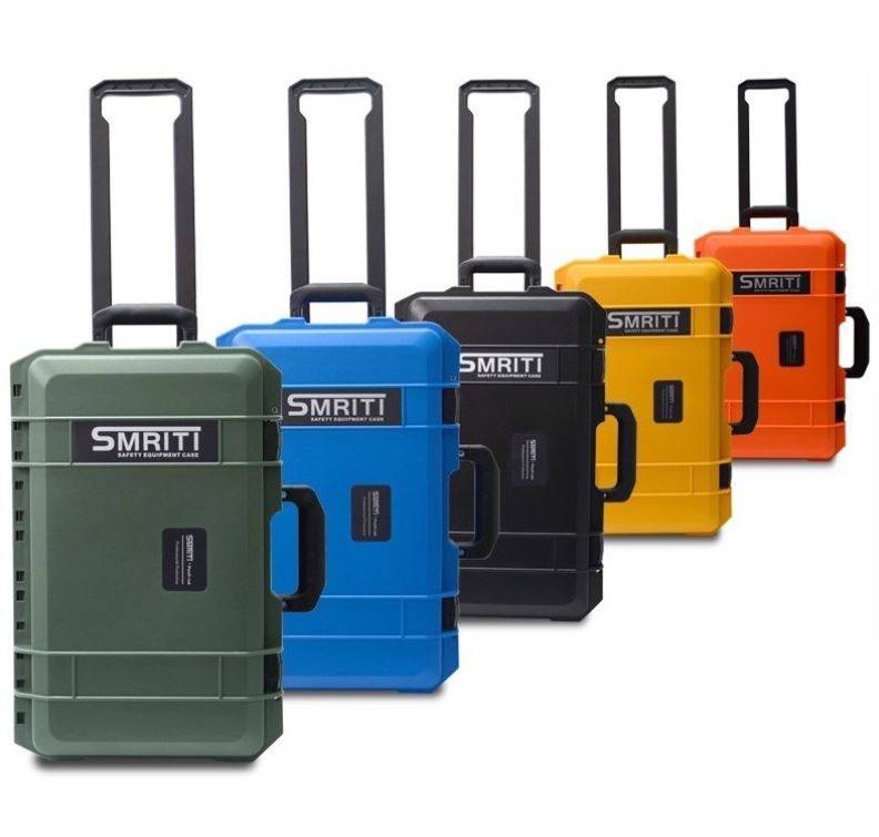 SMRITI Pull Rod Hard Case Small 5129 for Photography ABD Double Throw ...