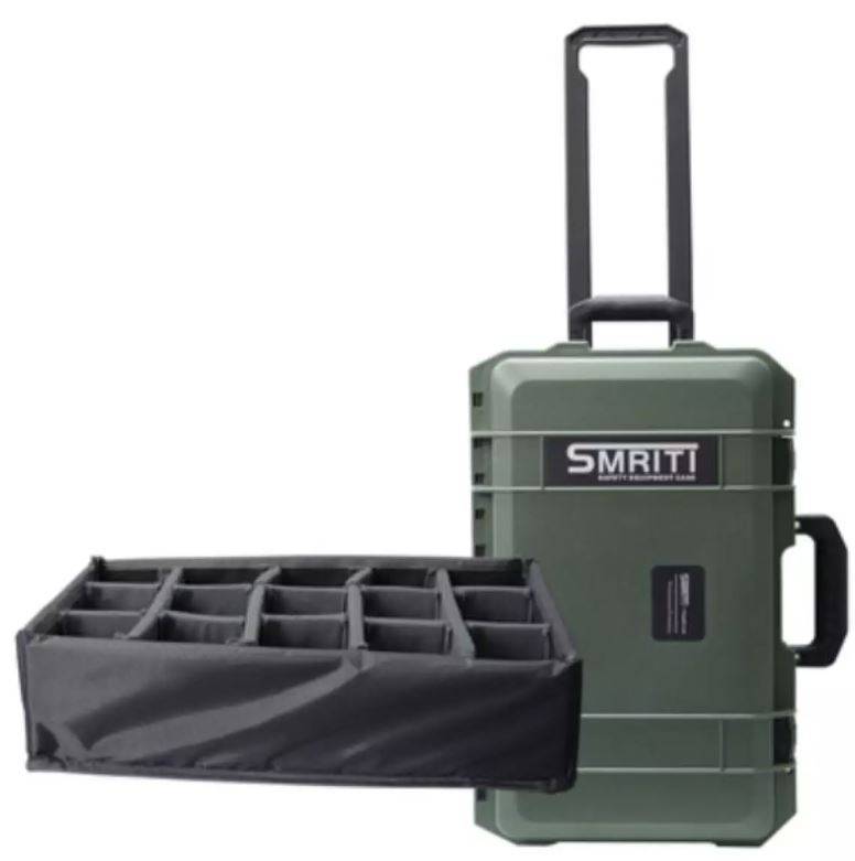 SMRITI Pull Rod Hard Case Small 5129 for Photography ABD Double Throw ...