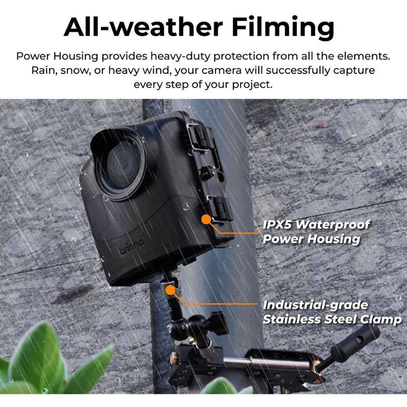 Brinno BCC2000 PLUS Construction Time-Lapse Camera (HDR & Full HD 1080P ...