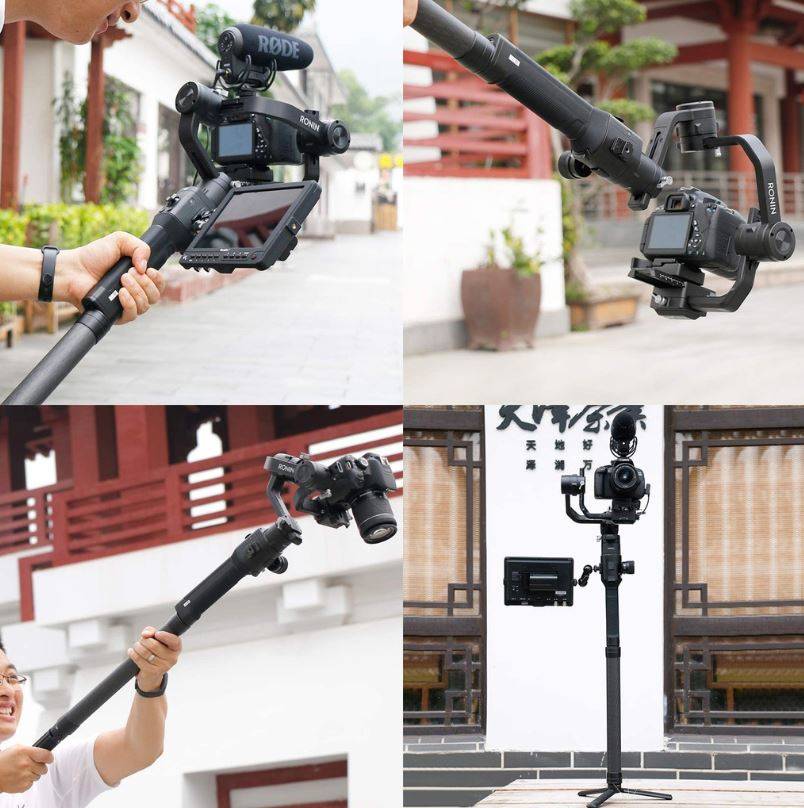 Ulanzi AgimbalGear DH10 Universal Carbon Fiber Handheld Extension Pole ...
