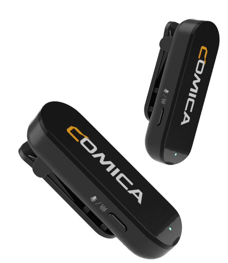 Comica Vimo S 2.4GHz Dual-channel Mini Wireless Microphone for Video ...
