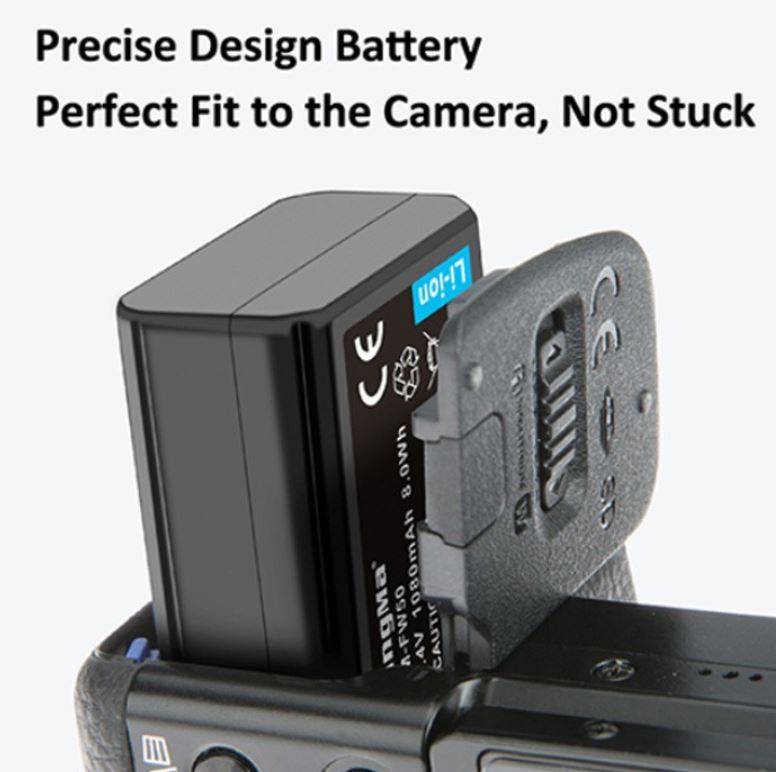 KingMa Battery for Sony NP-FW50 FW50 Battery and Dual Charger Set for ...