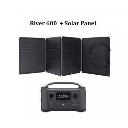 EcoFlow RIVER 600 Portable Power Station 220V 600W Mobile Power Great ...