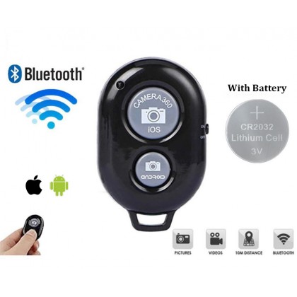Bluetooth Remote Phone Wireless Camera Shutter for iOS Android ...