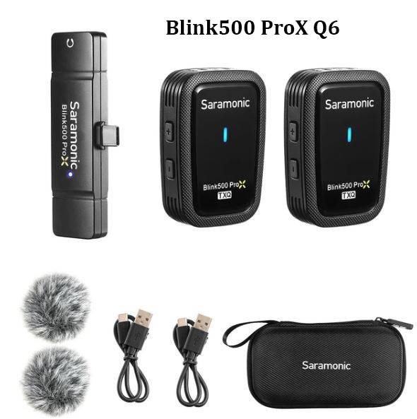 Saramonic Blink500 ProX Q1 Q2 2.4GHz Dual-Channel Wireless Microphone System | Camera2u Malaysia ...
