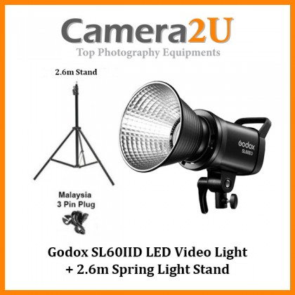 Godox SL60IID 5600K Continuous LED Video Light | Camera2u Malaysia Top ...