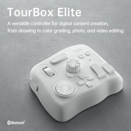 TourBox Elite Wireless Editing Console New Version 2022 Dual Channel ...