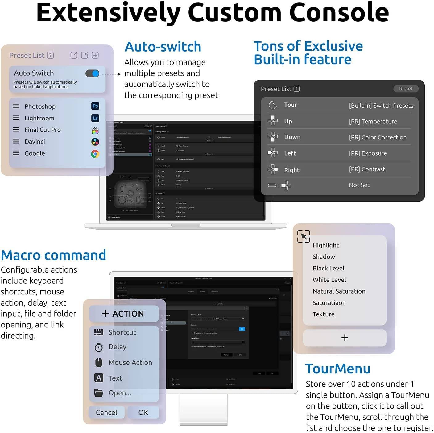 TourBox Neo Editing Console for Photo and Video Editing | Camera2u ...
