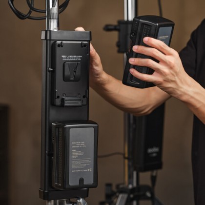 Godox VL300II VL300 Version 2 Single Light Kit with GS Parabox 90CM ...