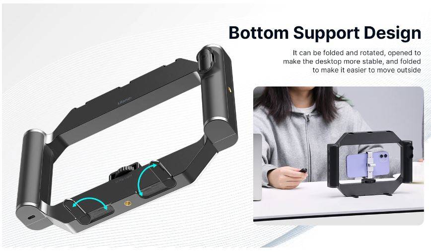 Ulanzi U-Rig Light Smartphone and Mirrorless Camera Holder with 5000mAh ...