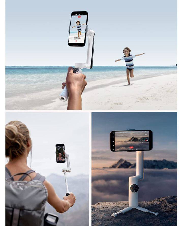 Insta360 Flow Al Powered Smartphone Gimbal Stabilizer with Built-In ...
