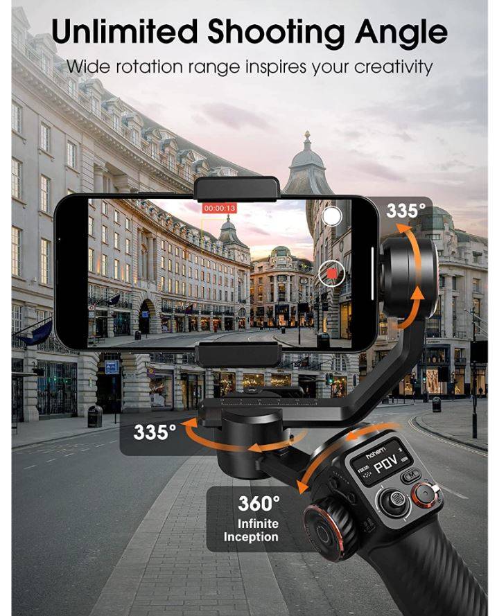 Hohem iSteady M6 /M6 Kit 3-axis Smartphone Gimbal with Magnetic Fill ...