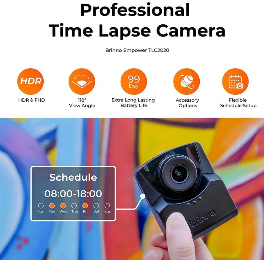 Brinno EMPOWER TLC2020 TLC2020-C TLC2020-H Time Lapse Camera (4th ...