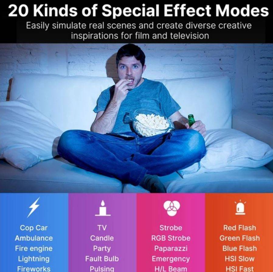 Ulanzi VL61 RGB Full Color Mini Video Light Portable Vlog Fill Light ...