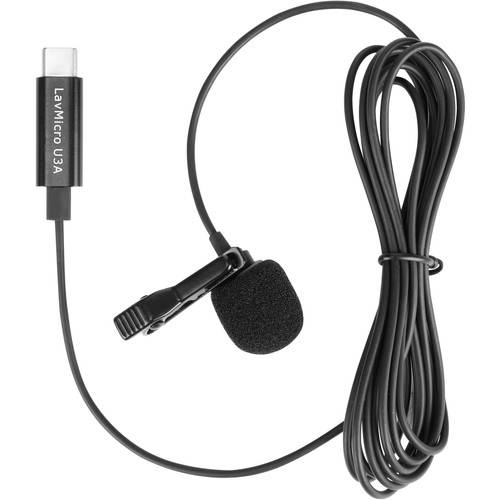Saramonic LavMicro U3A Omnidirectional Lavalier Microphone with USB Type-C Connector for Android ...