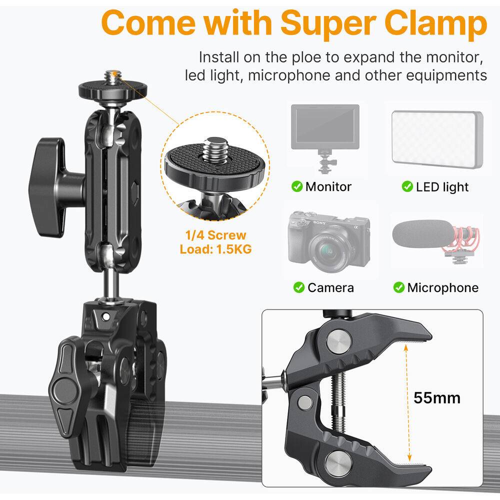 Ulanzi LS15 Multifunction Photo Studio Stand 2957 Max Load 10KG ...