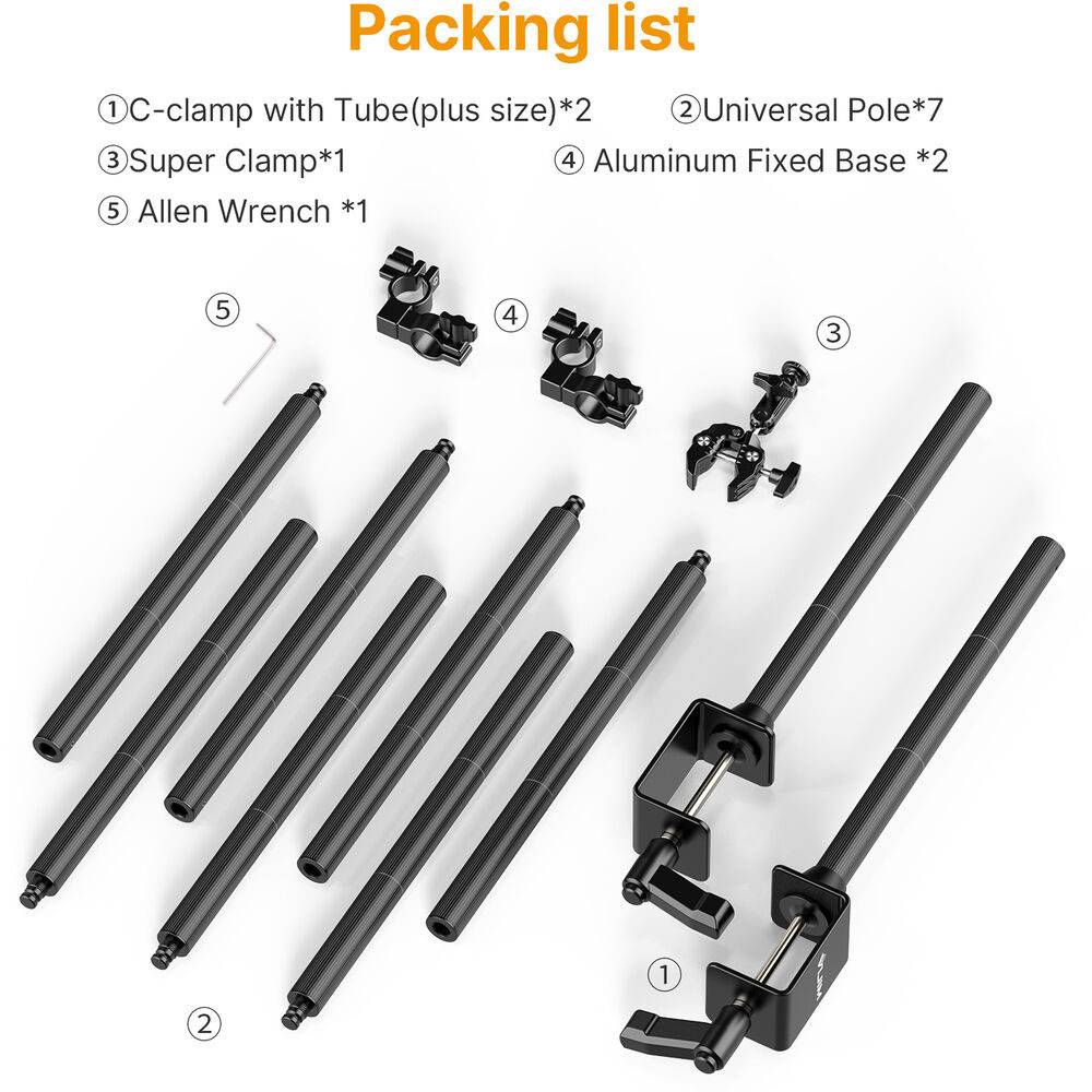 Ulanzi LS15 Multifunction Photo Studio Stand 2957 Max Load 10KG ...