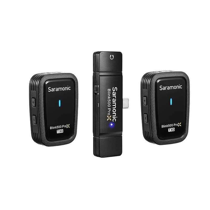 Saramonic Blink500 ProX Q6 2.4GHz Dual-Channel Wireless Microphone ...