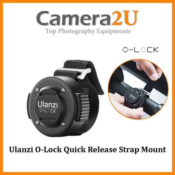 Ulanzi O-Lock Quick Release Strap Mount Work with O-LOCK Quick Release System for Phone 3109 ...