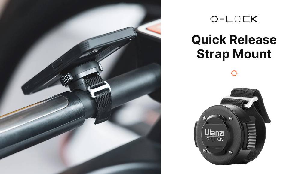 Ulanzi O-Lock Quick Release Strap Mount Work with O-LOCK Quick Release ...