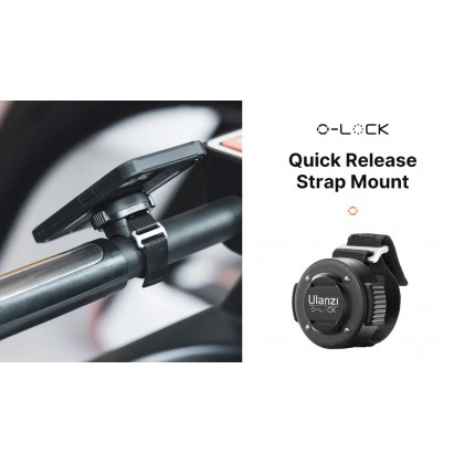 Ulanzi O-Lock Quick Release Strap Mount Work with O-LOCK Quick Release System for Phone 3109 ...