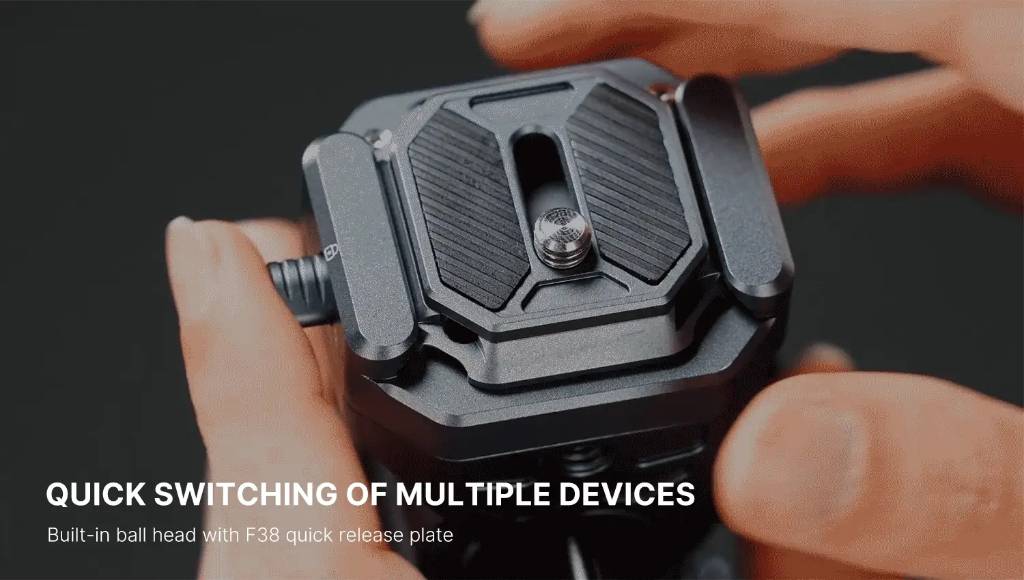 Ulanzi F38 X-AirCross Quick Release Video Travel Tripod 3318 | Camera2u Malaysia Top Camera ...