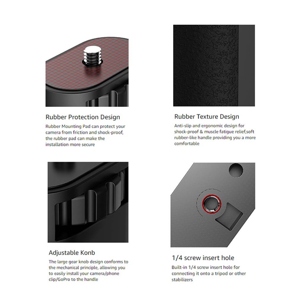 Ulanzi UURig Camera Handle Grip 1/4" Screw for Camera Stabilizer Pistol ...