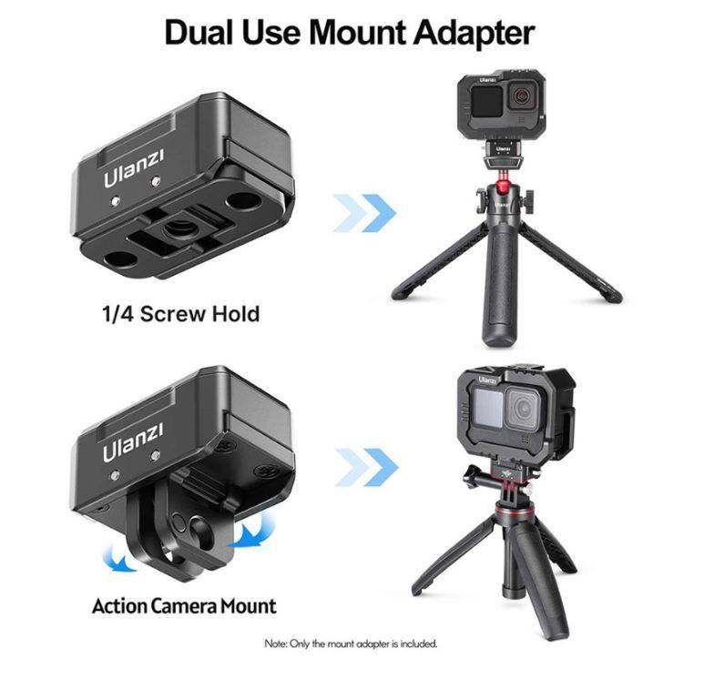 Ulanzi R080 2415 Hummingbird Aluminum Alloy Quick Release Base for ...