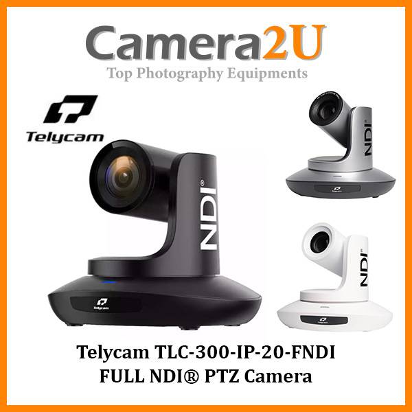 Telycam TLC-300-IP-20-FNDI FULL NDI® PTZ Camera | Camera2u Malaysia Top ...