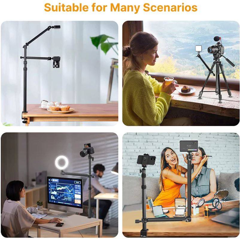 Ulanzi VIJIM LS04 Desk Light Mounting Stand Flexible Arm Professional ...
