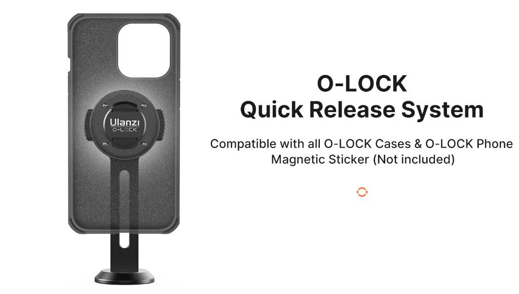 Ulanzi O-lock Arca Swiss Stand Phone Holder Support Magnetic Magsafe ...