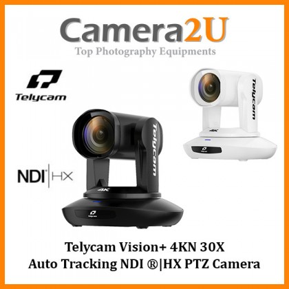 Telycam Vision+ 4KN 30X Auto Tracking NDI ®|HX PTZ Camera | Camera2u ...