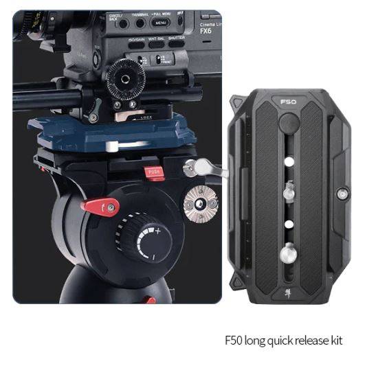 Ulanzi Falcam F50 Long Quick Release Kit for Manfrotto Compatible with ...