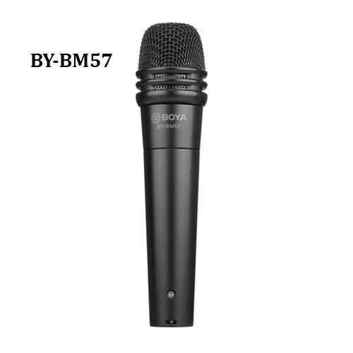 Boya BY-BM57 / BY-BM58 Cardioid Dynamic Handheld Instrument Vocal ...